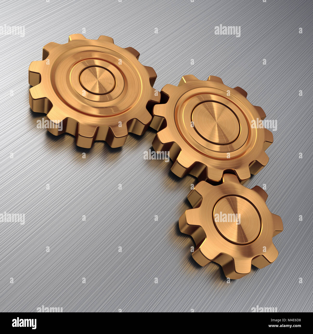 3d rendering gears Stock Photo - Alamy