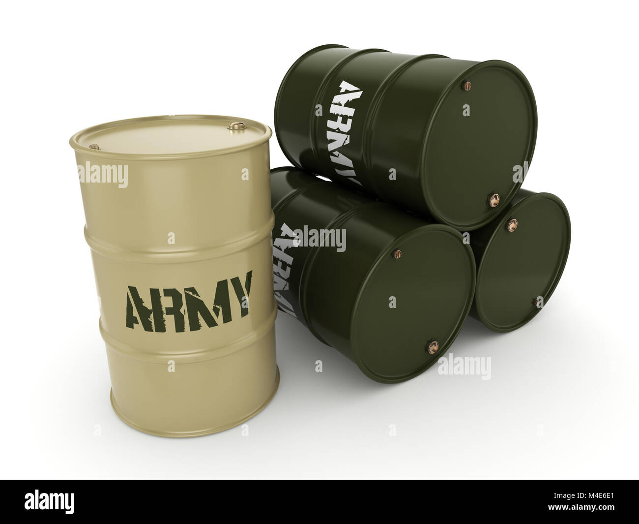 Military gasoline barrels hi-res stock photography and images - Alamy