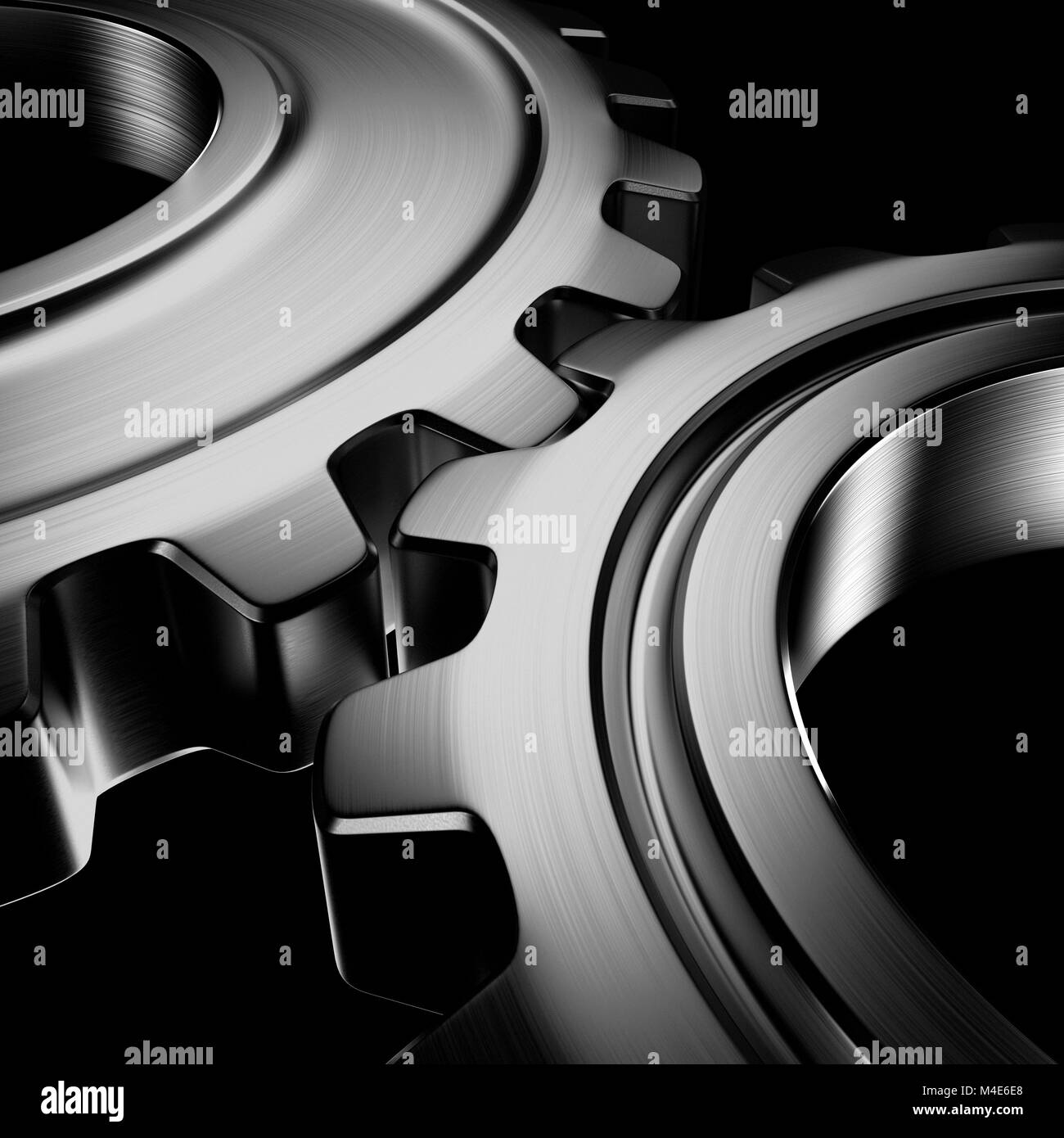 3d rendering gears Stock Photo - Alamy