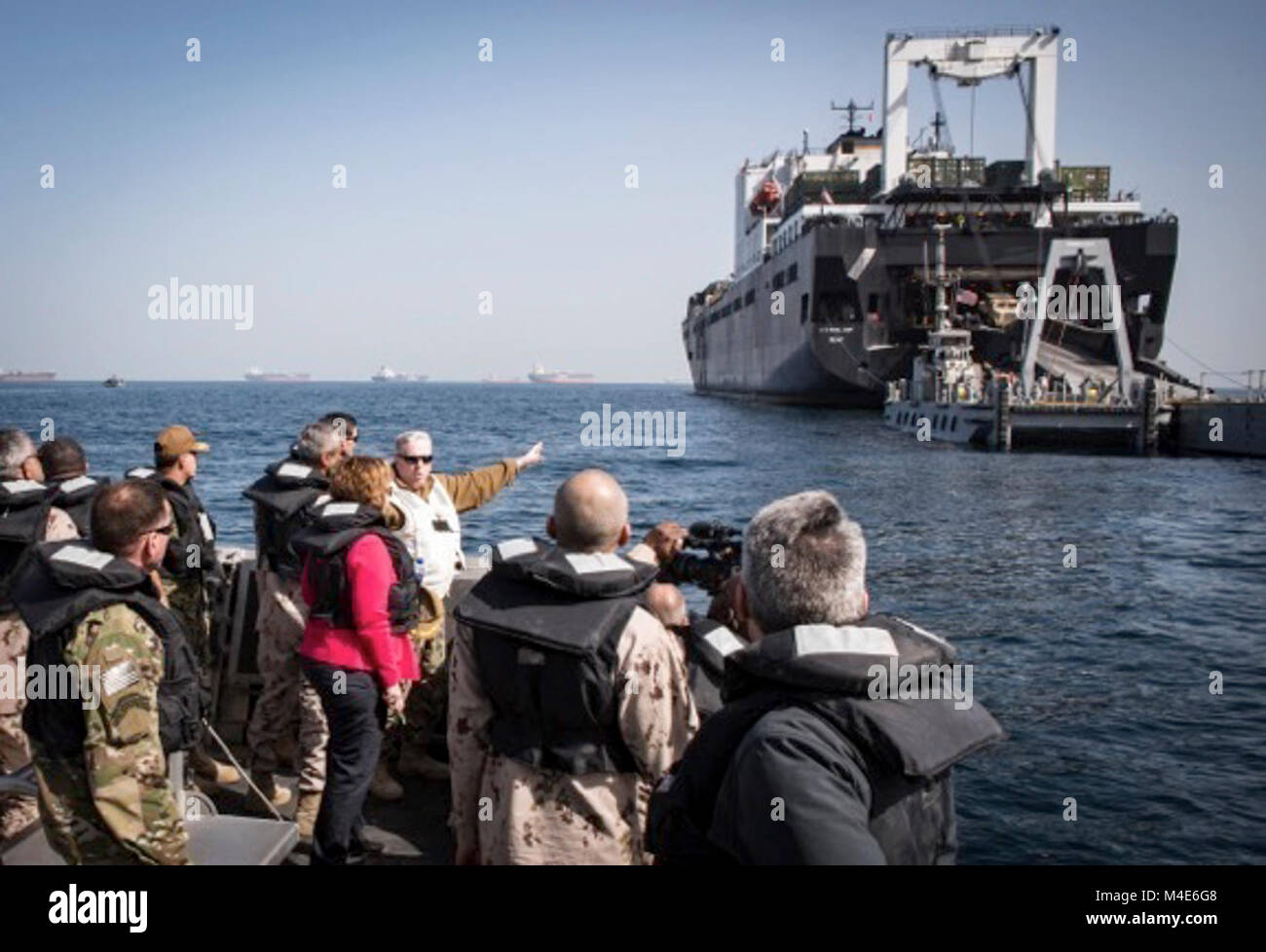 U.S. 5TH FLEET AREA OF OPERATIONS (Jan. 24, 2018) U.S. Navy Capt. R. A ...
