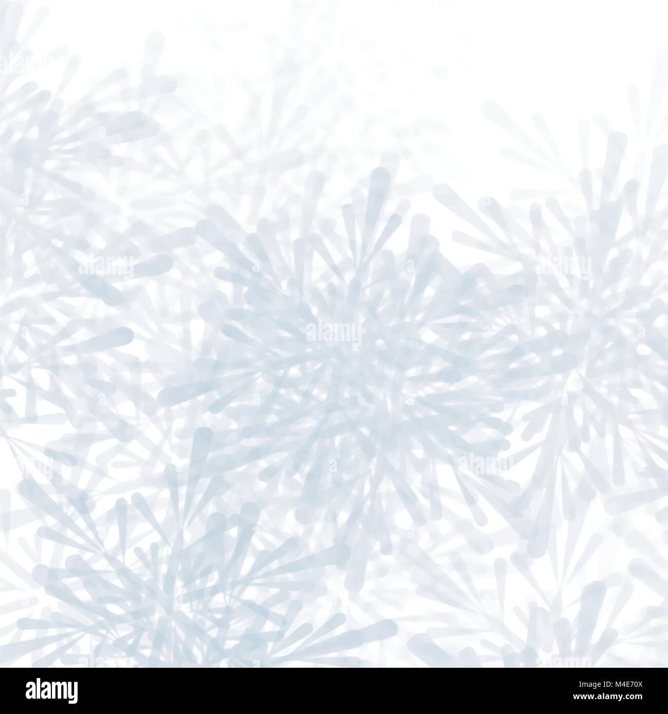 light blue watercolor snowflakes pattern, vector illustration Stock ...