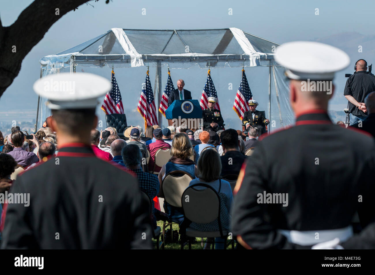 Ronald reagan presidential foundation and library hi-res stock ...