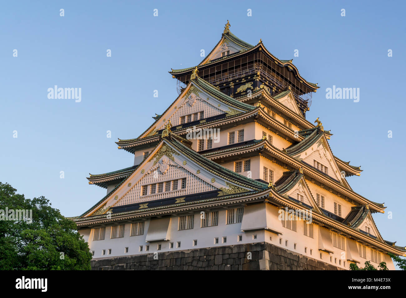 Osaka castle detail hi-res stock photography and images - Alamy