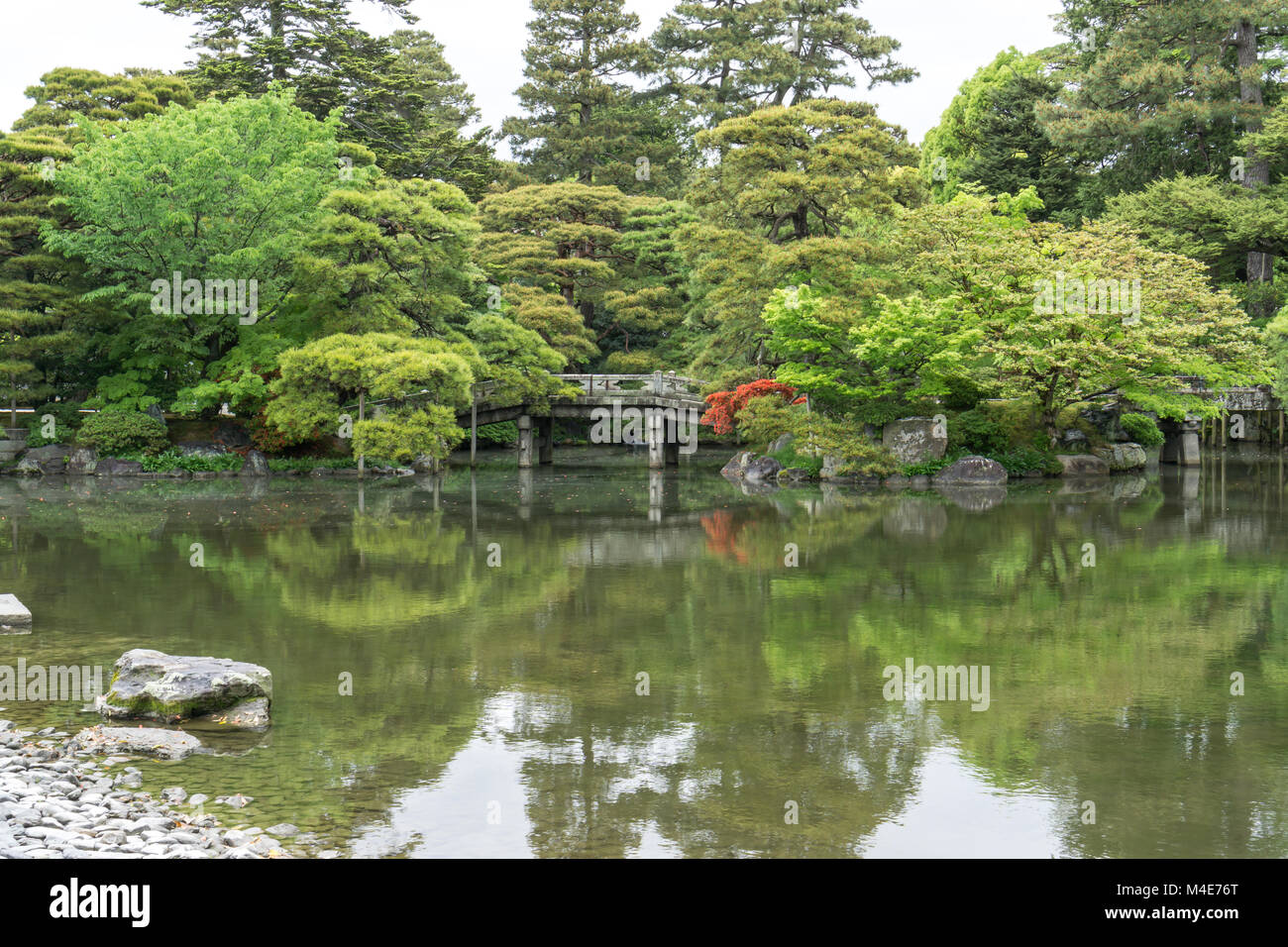 Gonaitei japanese garden hi-res stock photography and images - Alamy