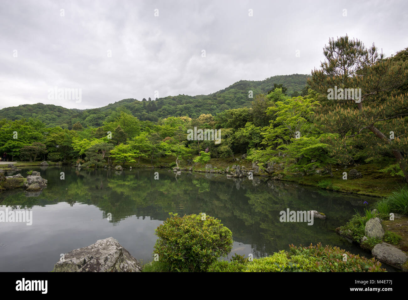 tenryuji temple garden Stock Photo - Alamy