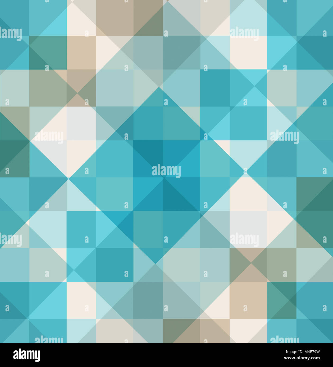 Abstract blue background squares rectangles in geometric pattern design ...