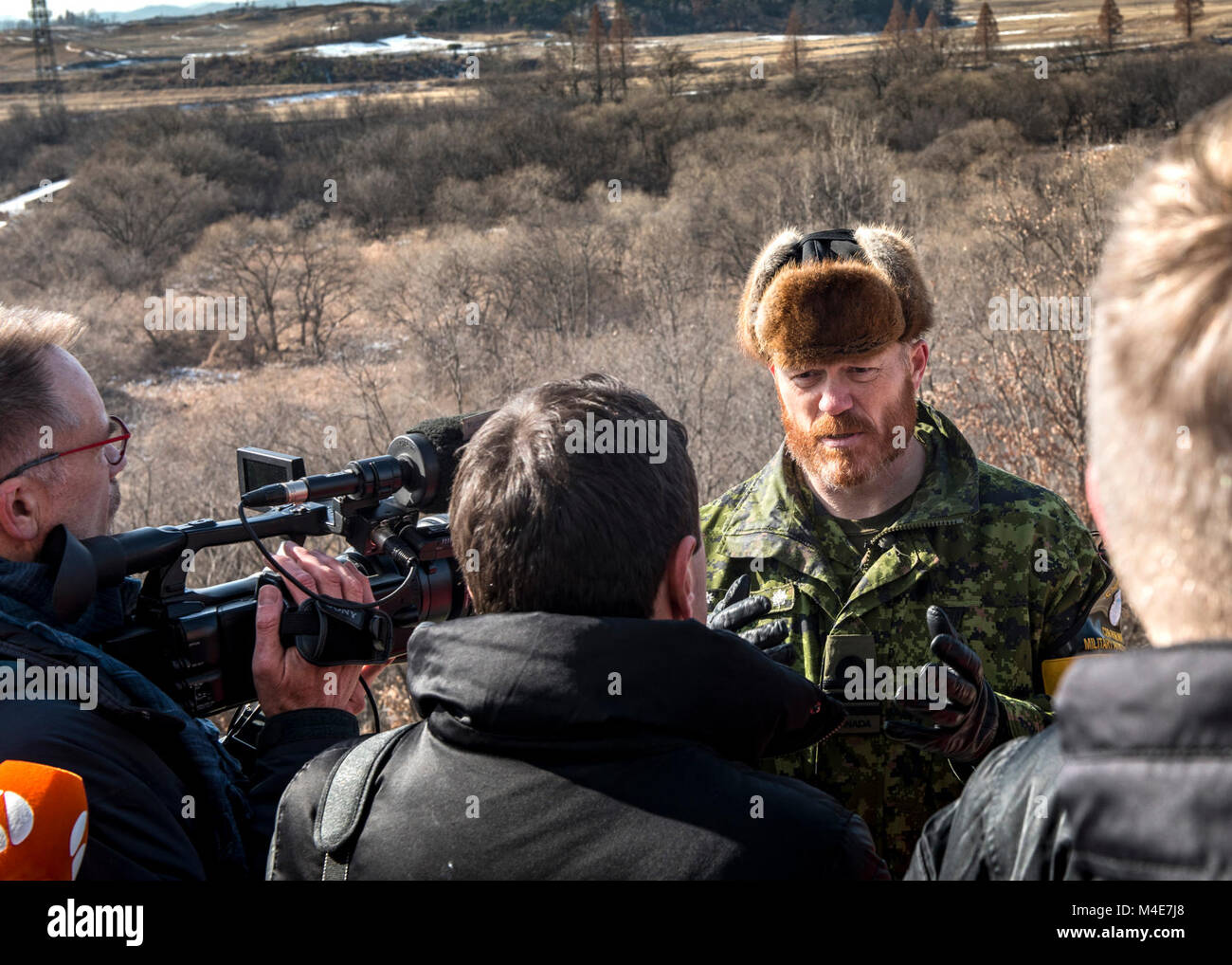 Cmdr. Robert Watt, Royal Canadian Navy, chief of staff of the United ...