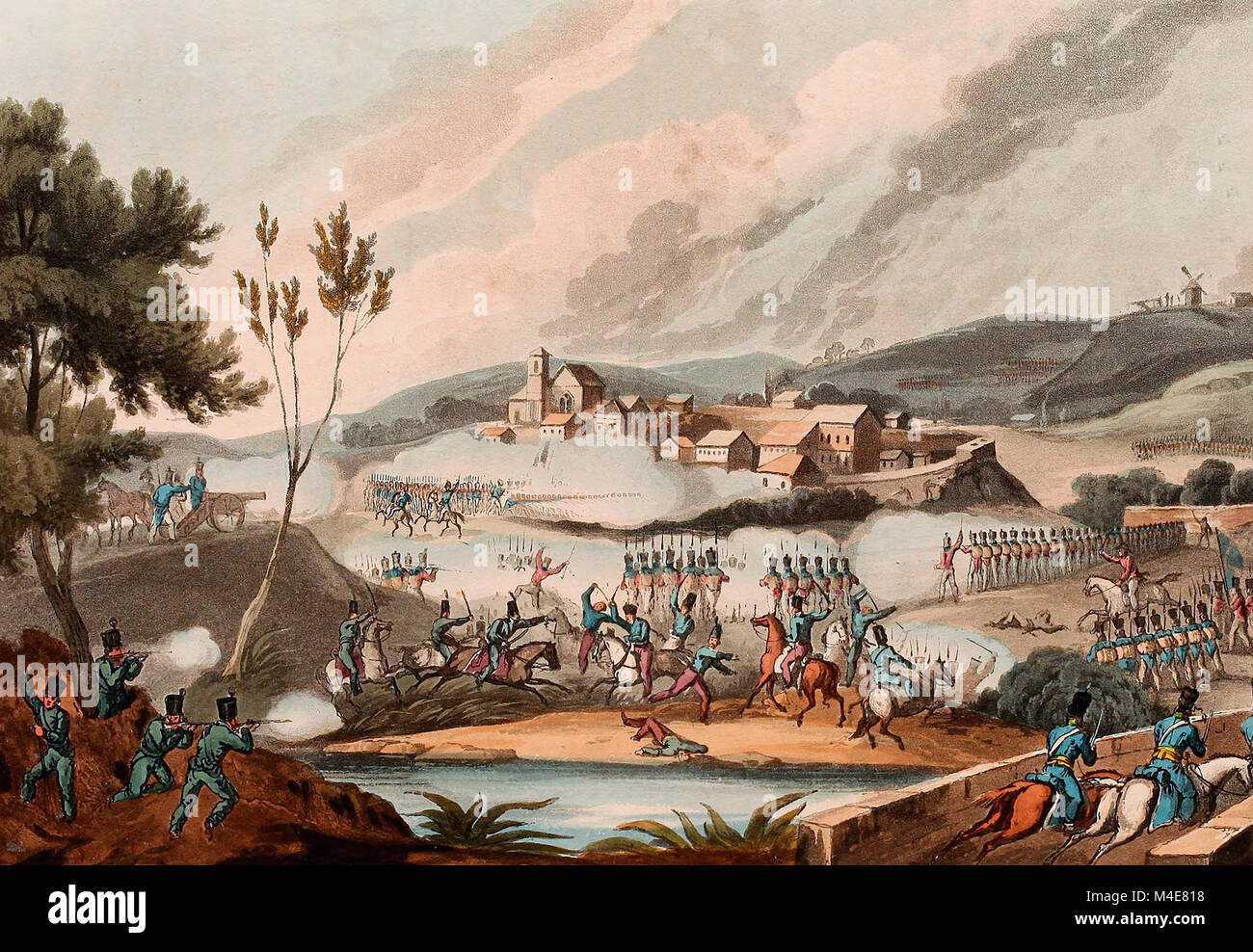 Battle of Vimiero, August 21, 1808 Stock Photo - Alamy