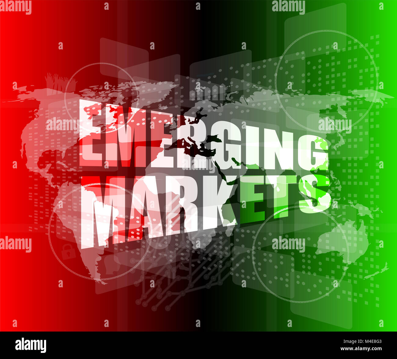 Business text on binary data hi-res stock photography and images - Alamy