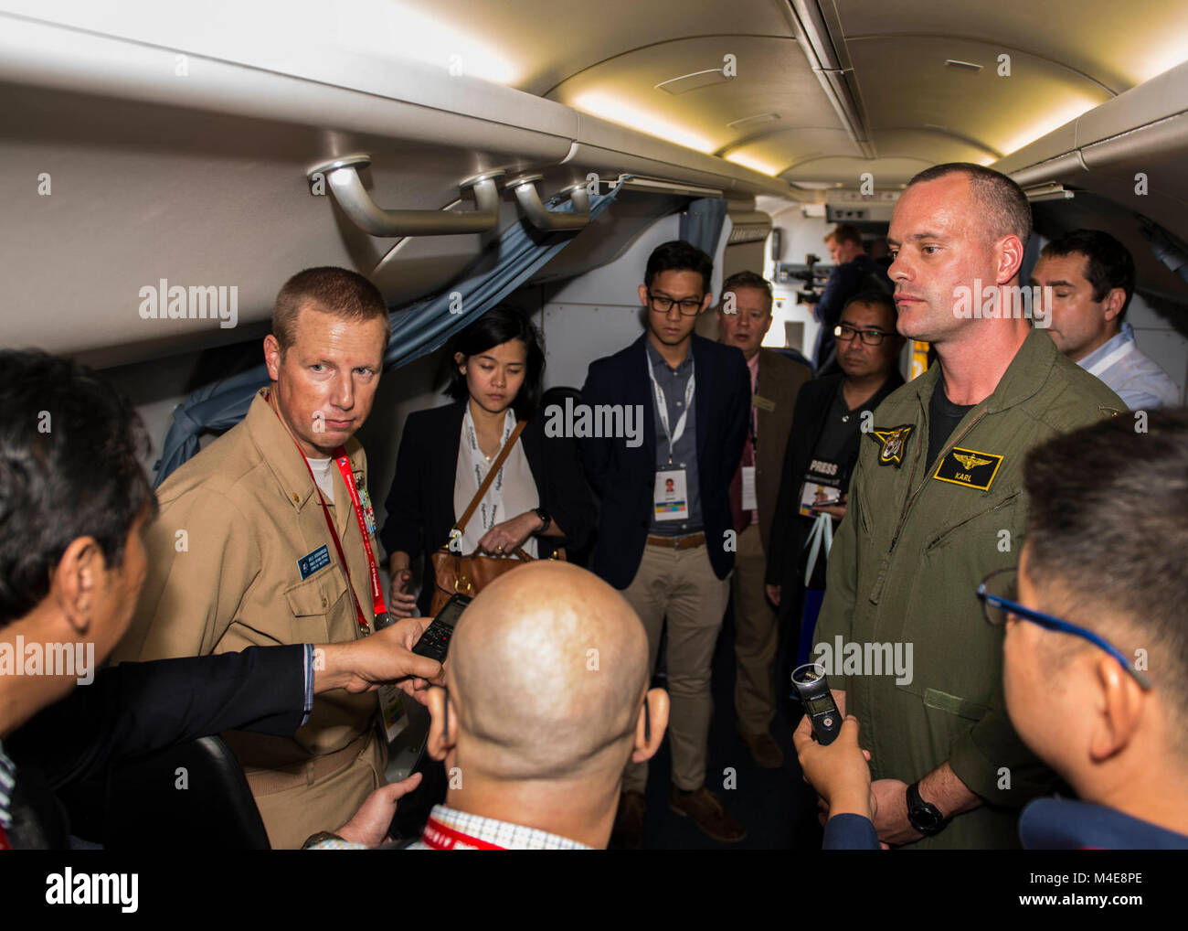 Singapore (Feb. 8, 2018) - Lt. Cmdr. Arlo Abrahamson, public affairs ...
