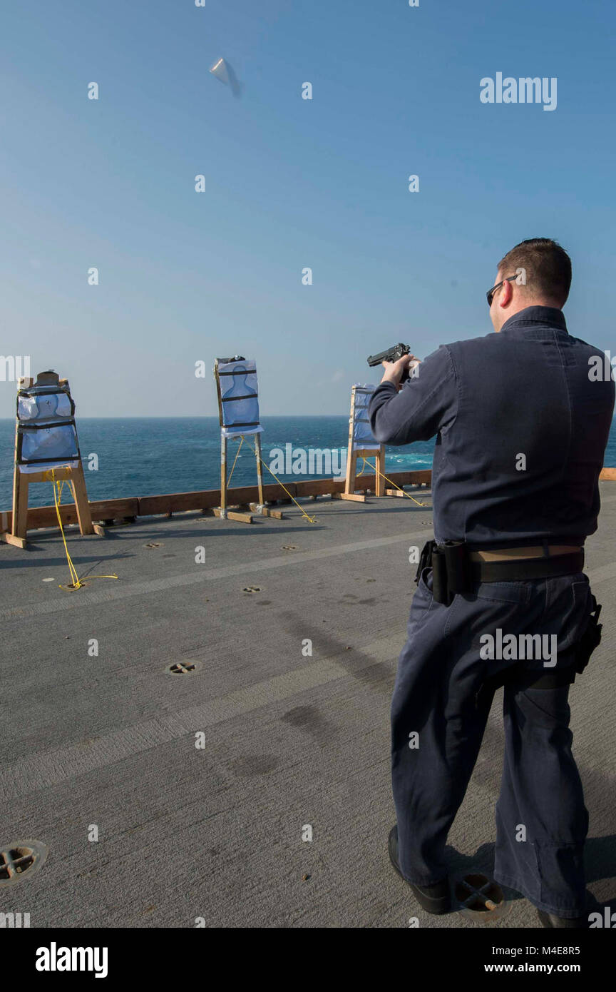 SOUTH CHINA SEA (Feb. 8, 2018) Chief Aviation Electrician's Mate ...