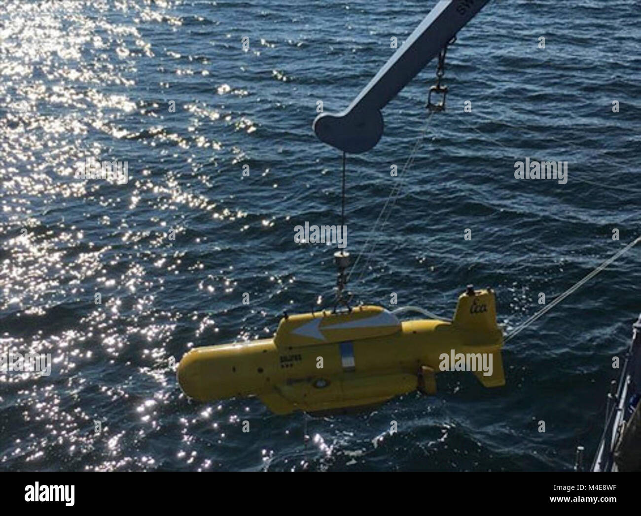 Remote controlled mine discovery vehicle hi-res stock photography and ...