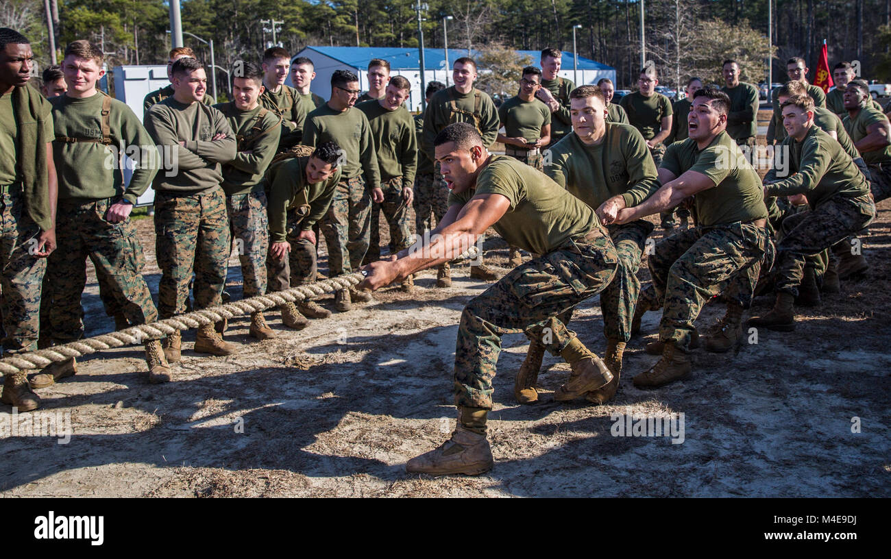 U.S. Marines with Marine Wing Communication Squadron (MWCS) 28 compete ...