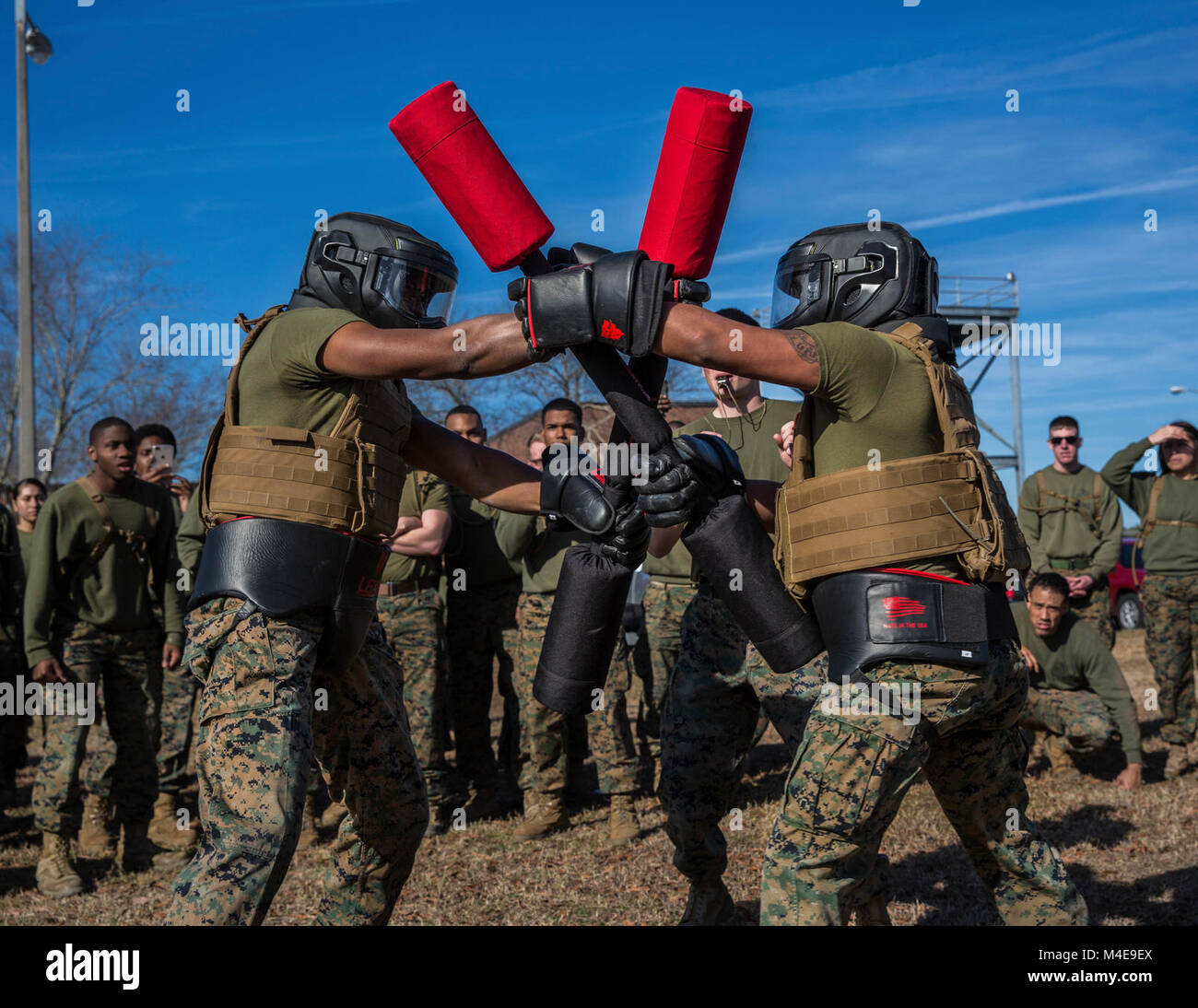 U.S. Marines with Marine Wing Communication Squadron (MWCS) 28 compete ...