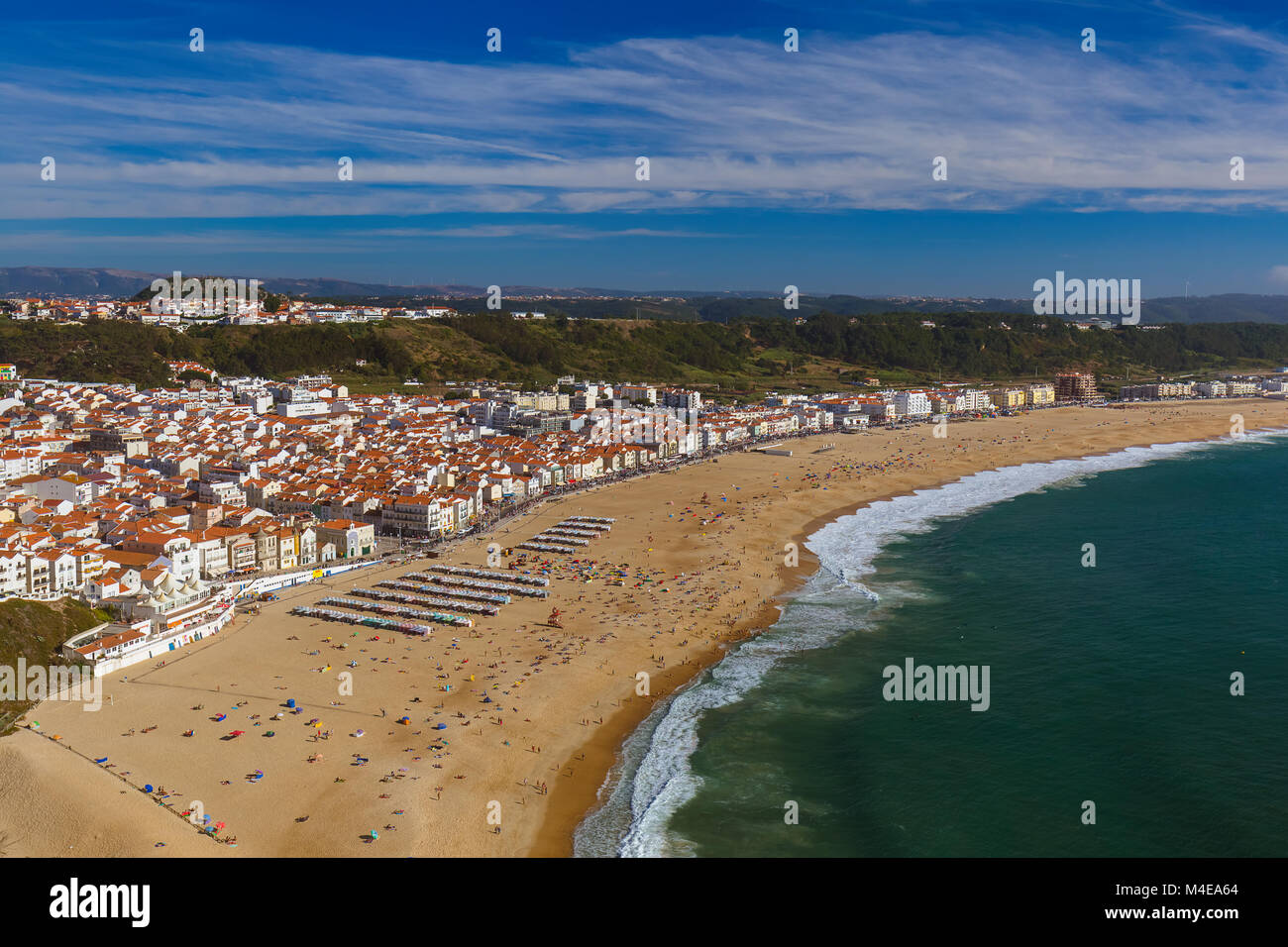 Nazare beach resort hi-res stock photography and images - Alamy