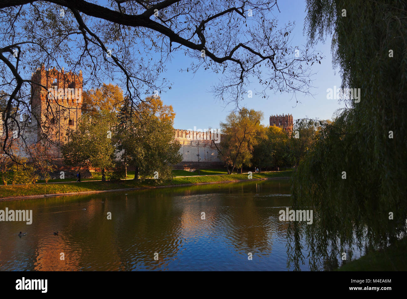 Novodevichiy convent in Moscow Russia Stock Photo - Alamy