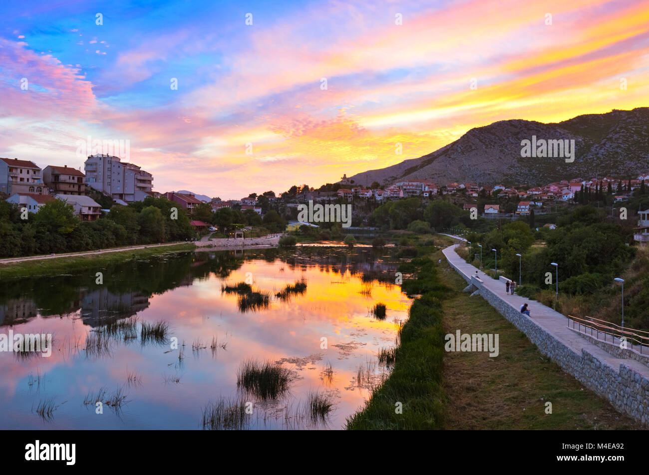 Cityscape of Trebinje - Bosnia and Herzegovina Stock Photo - Alamy