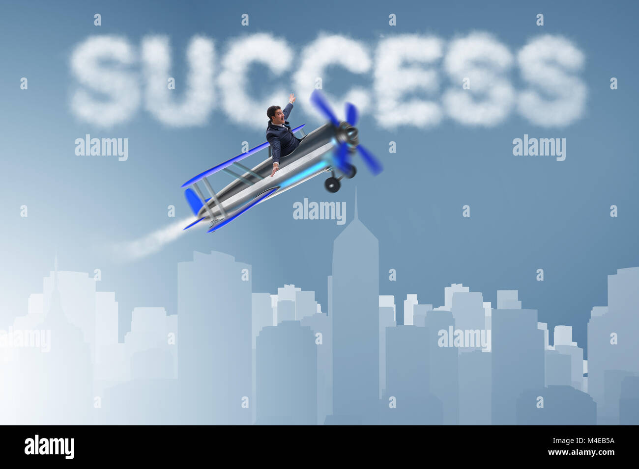 Flying high ambition concept hi-res stock photography and images - Alamy