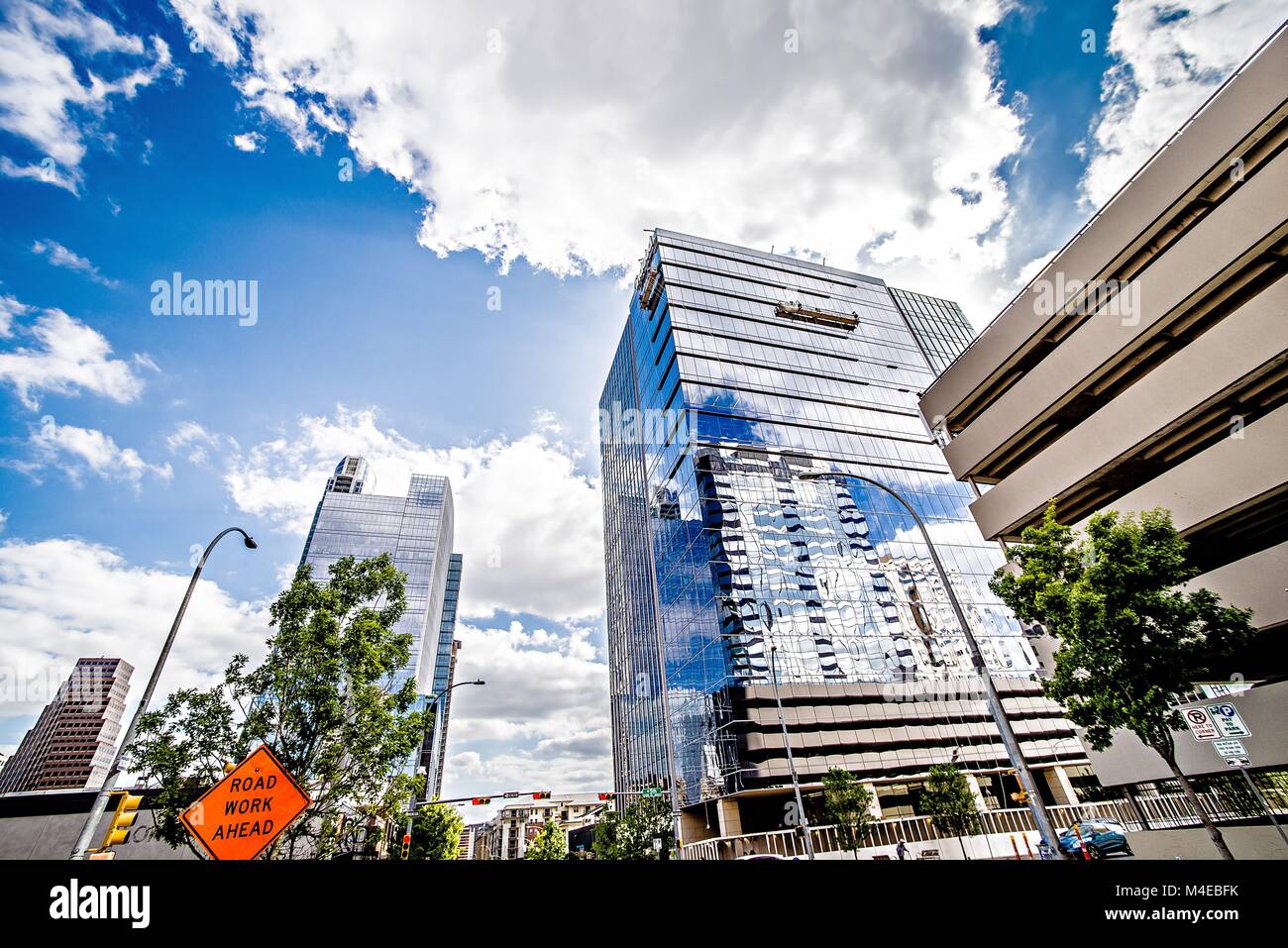 austin texas city skyline and city streets Stock Photo - Alamy