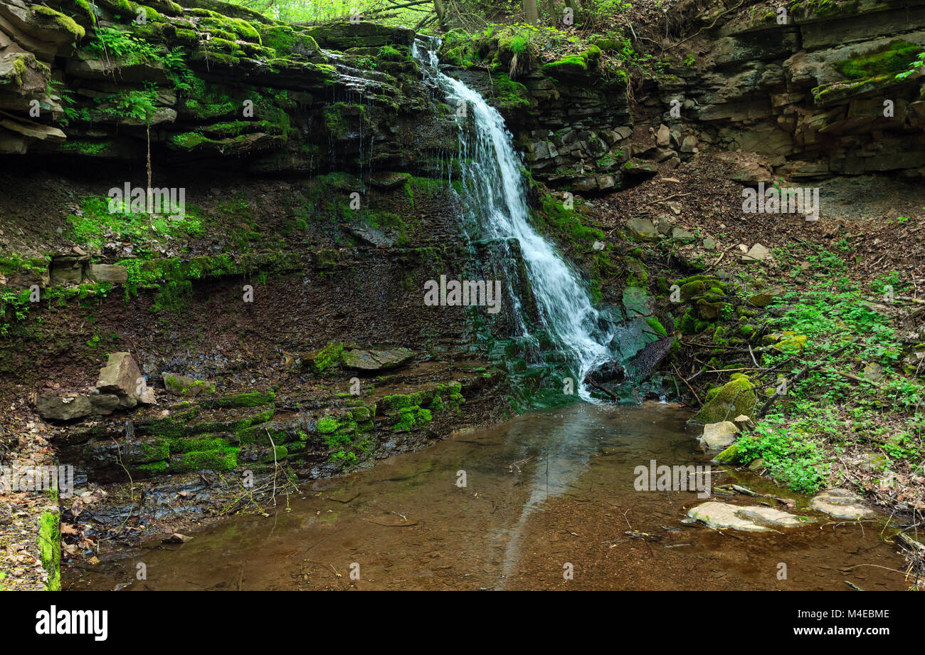 Rusyliv waterfall, Ukraine Stock Photo - Alamy