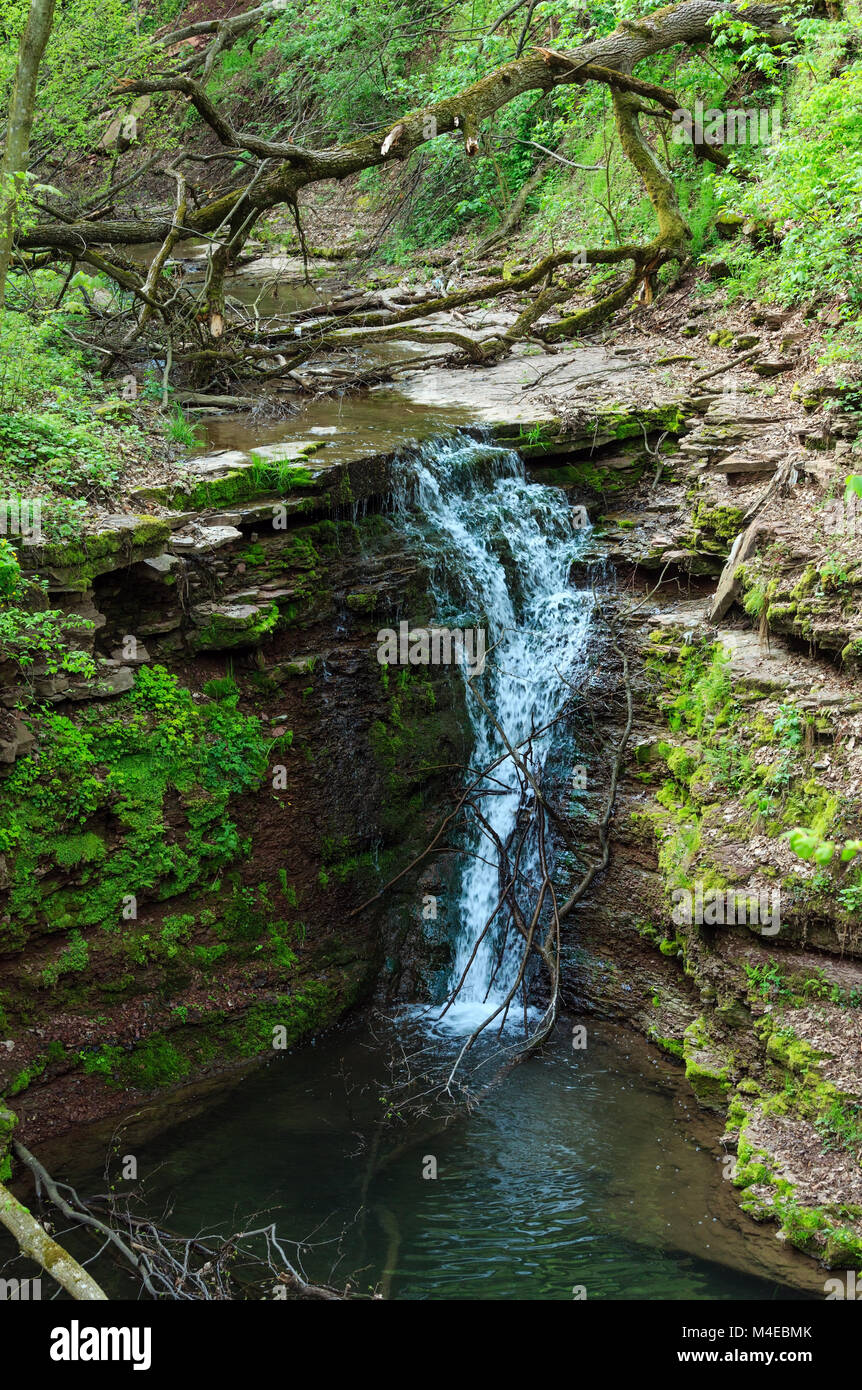 Rusyliv waterfall, Ukraine Stock Photo - Alamy
