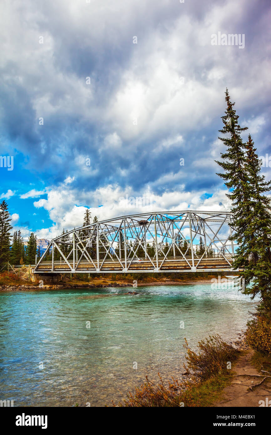 Road bridge over the river Stock Photo - Alamy