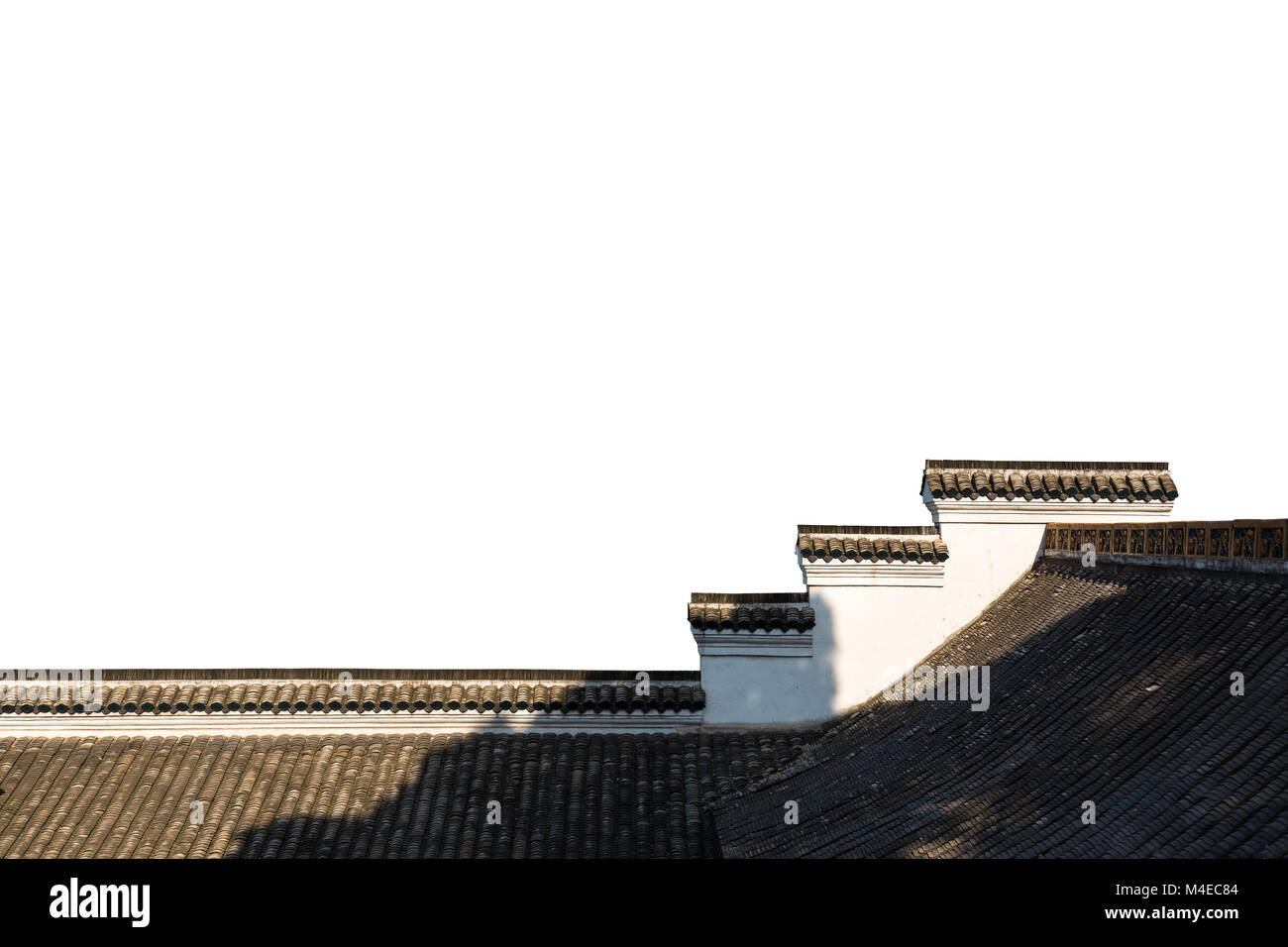 chinese traditional architecture isolated Stock Photo - Alamy