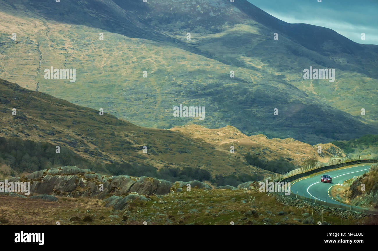 Ring of Kerry road Stock Photo - Alamy