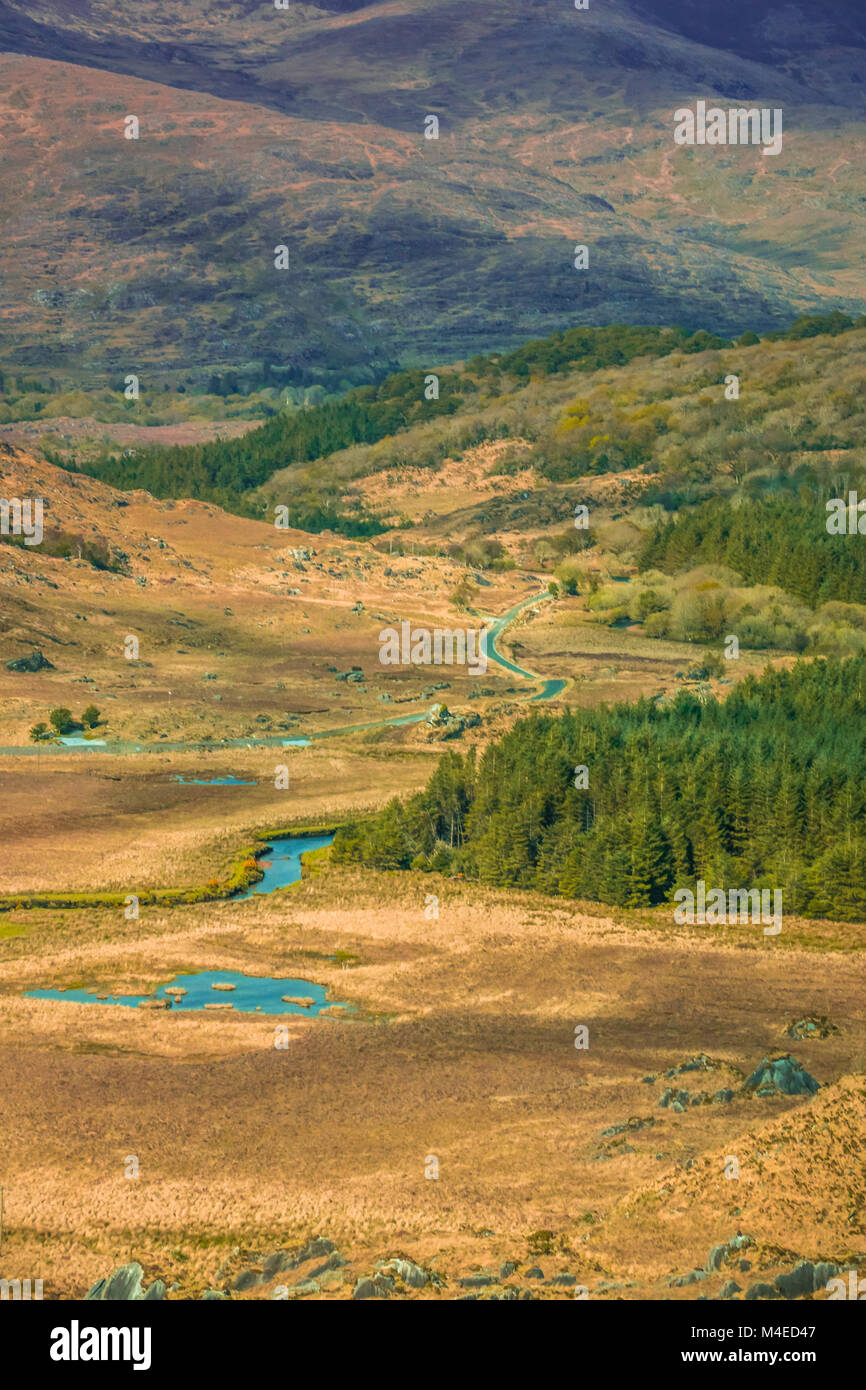 Valley in the Killarney National Park Stock Photo - Alamy