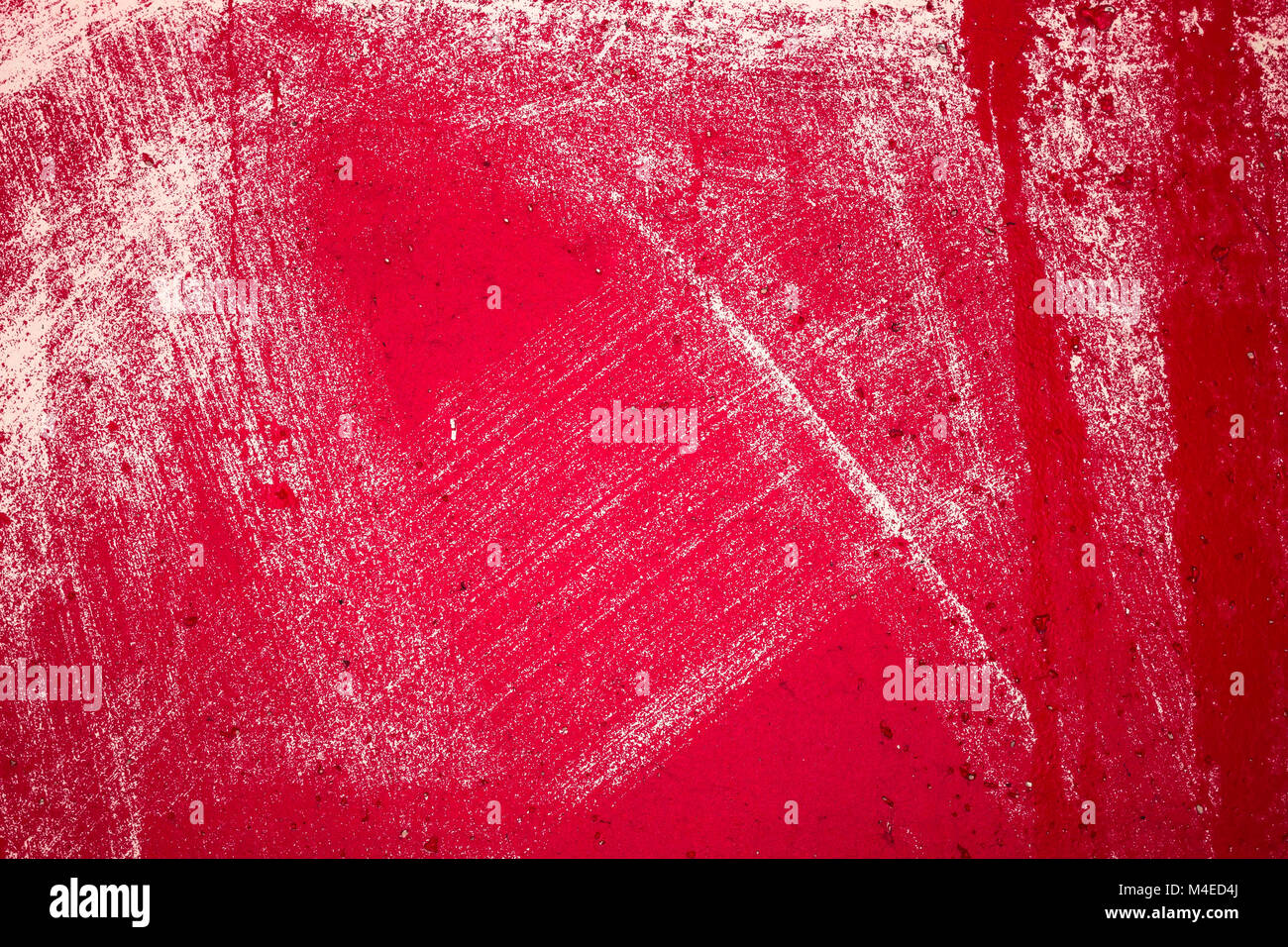 Red painted grungy texture Stock Photo - Alamy