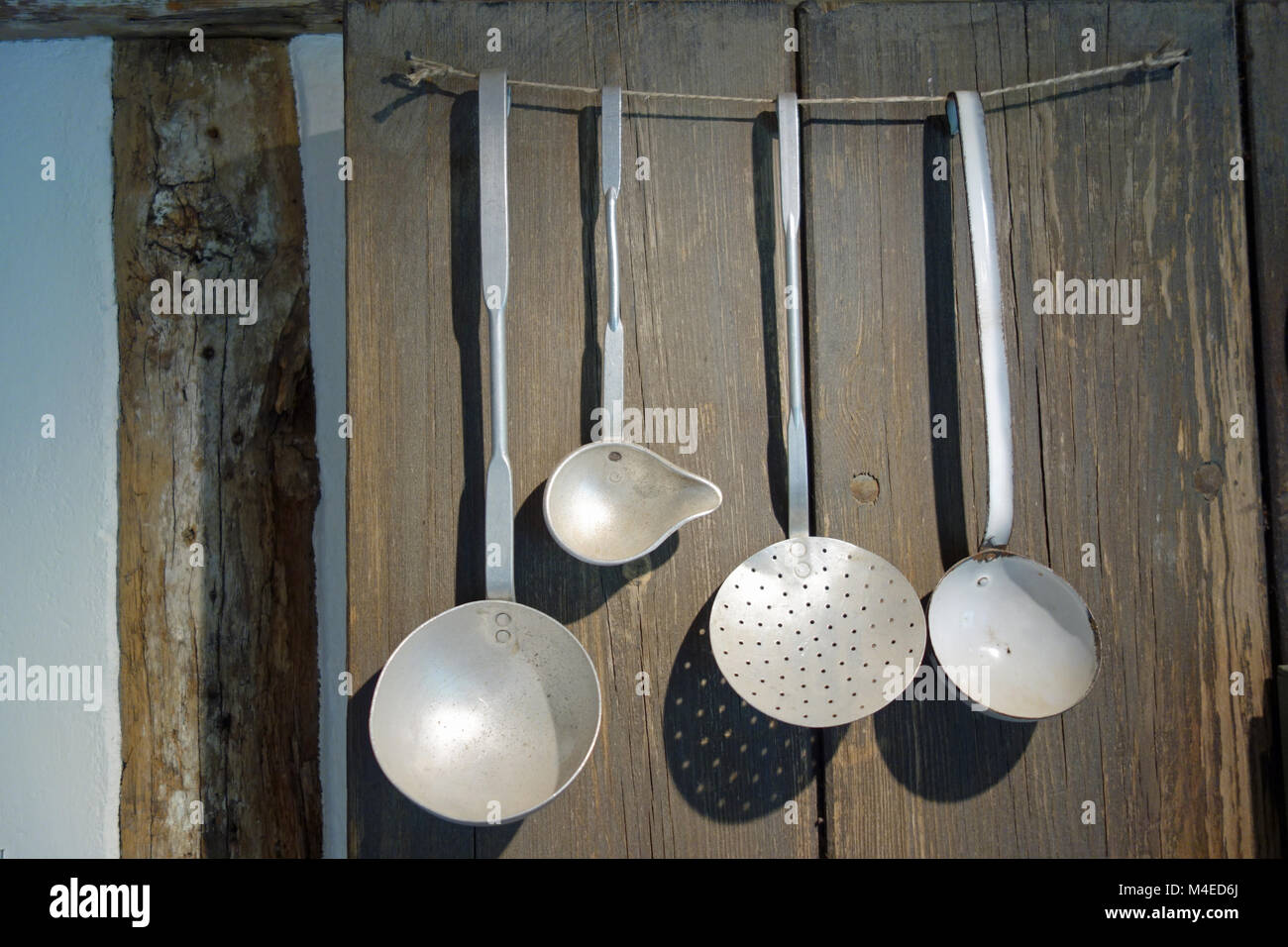 Old kitchenware hi-res stock photography and images - Alamy