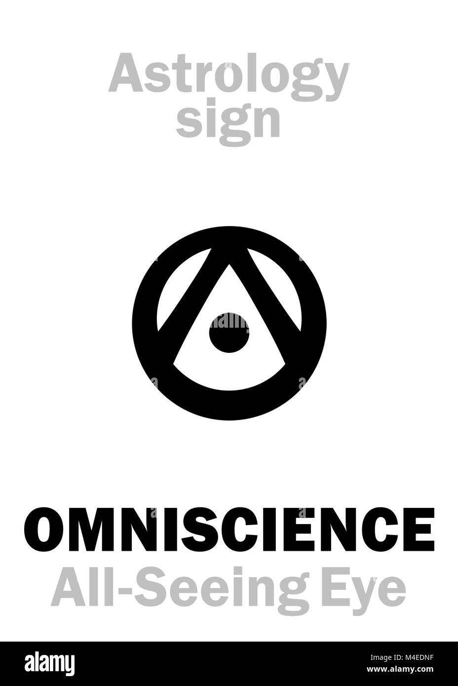 Omniscience hi-res stock photography and images - Alamy