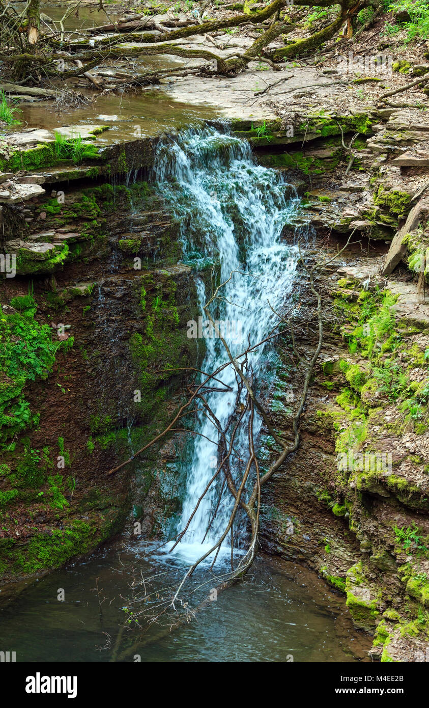 Rusyliv waterfall, Ukraine Stock Photo - Alamy