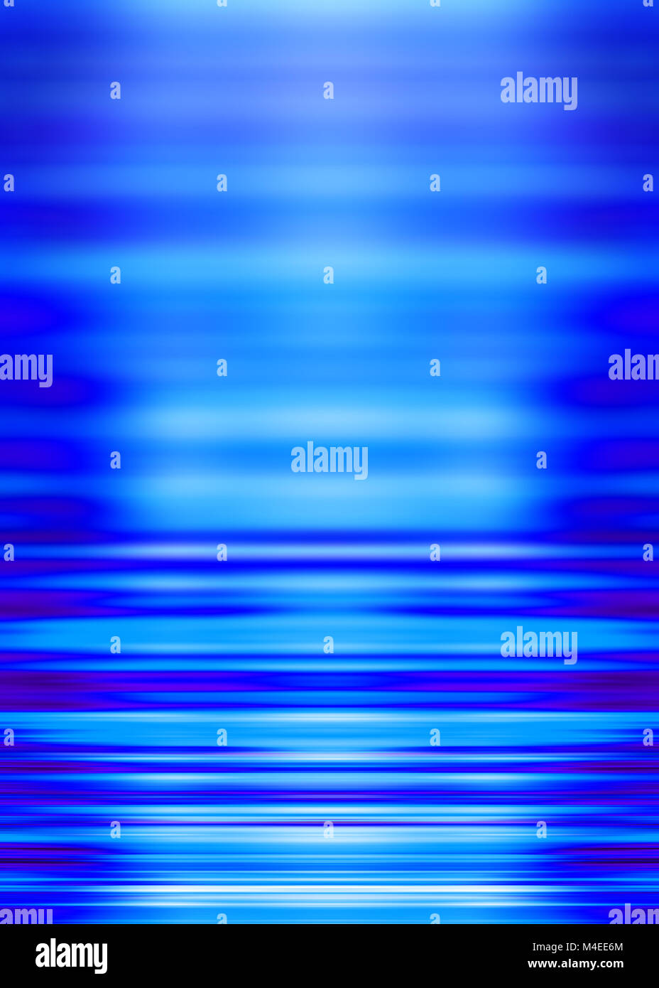 Calm blue waves background Stock Photo - Alamy