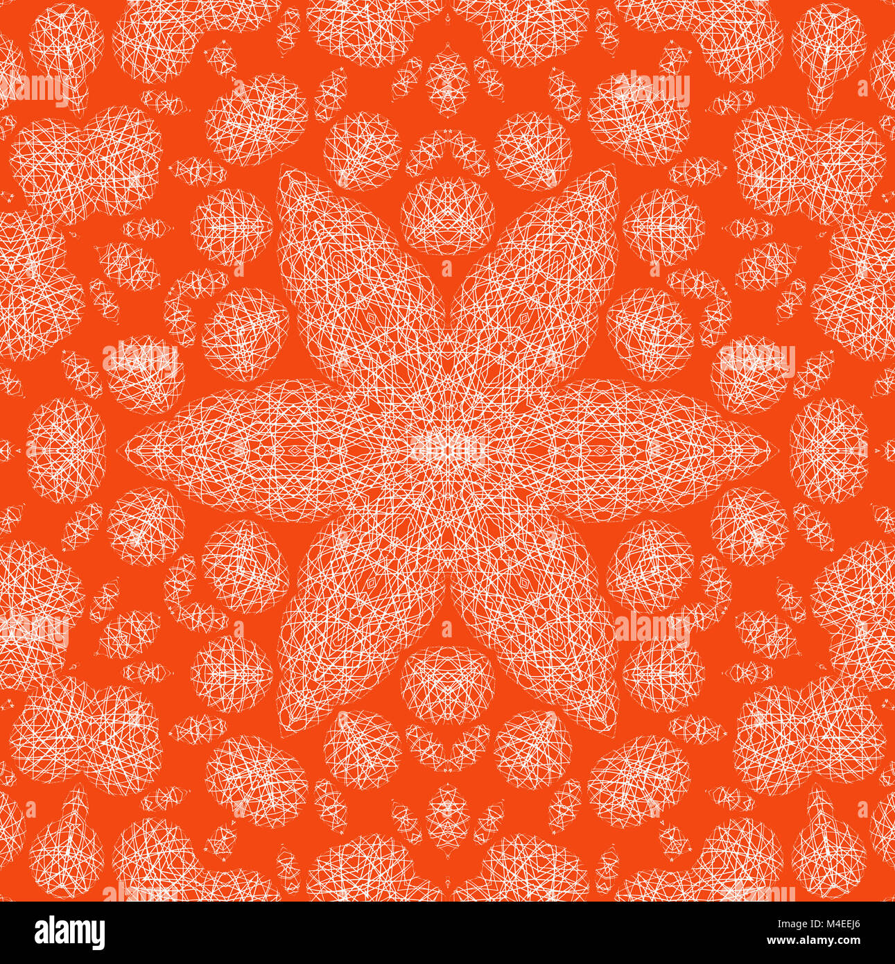 Abstract orange background with pattern Stock Photo - Alamy