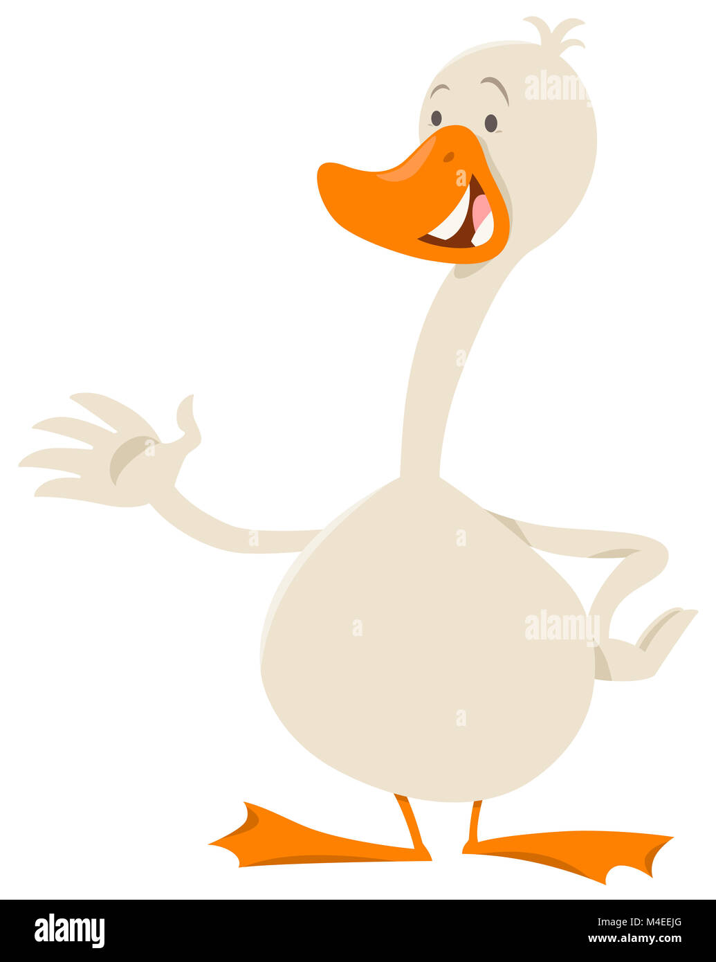 Goose illustration hi-res stock photography and images - Alamy