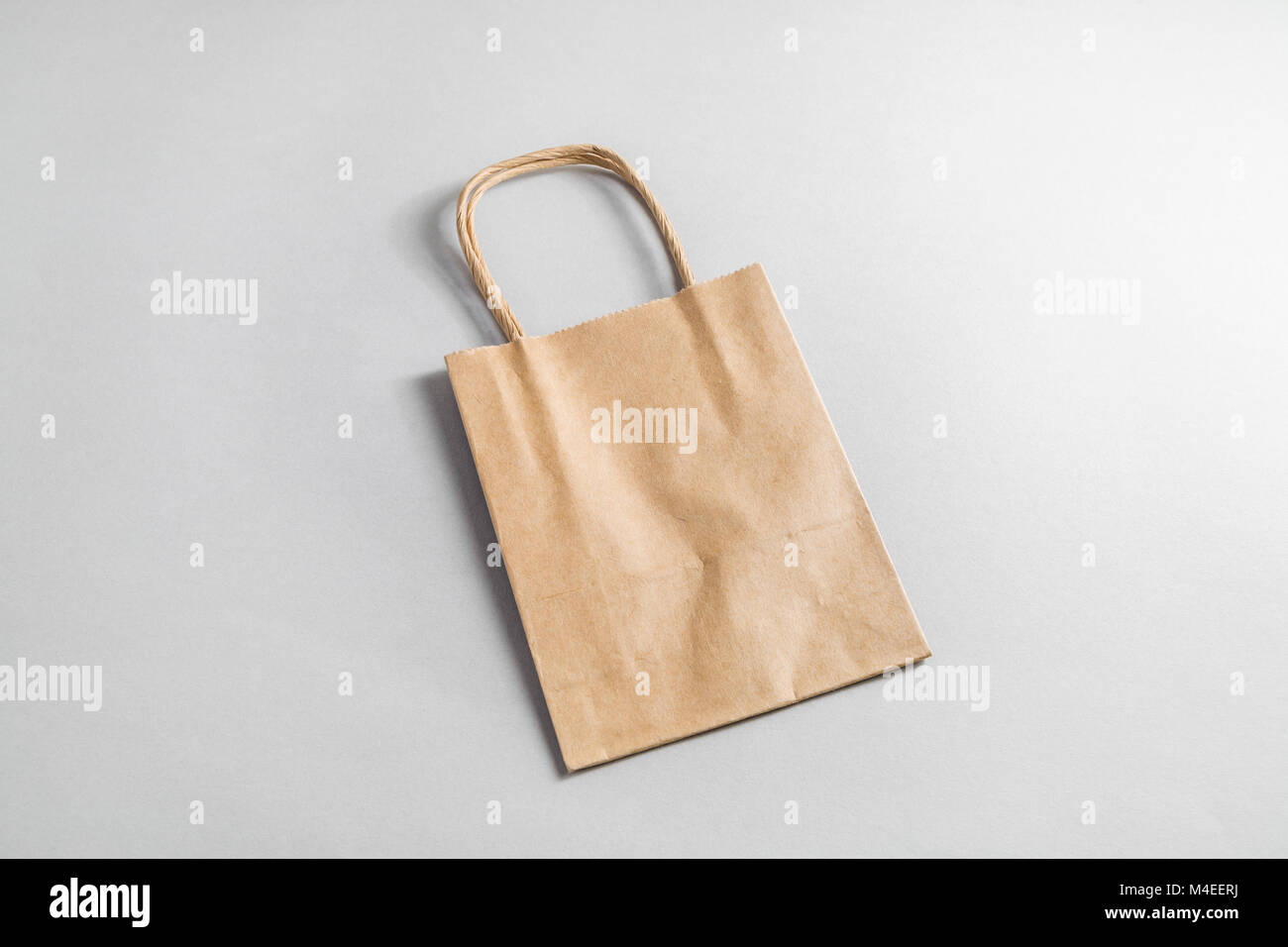 Recycled paper bag Stock Photo - Alamy