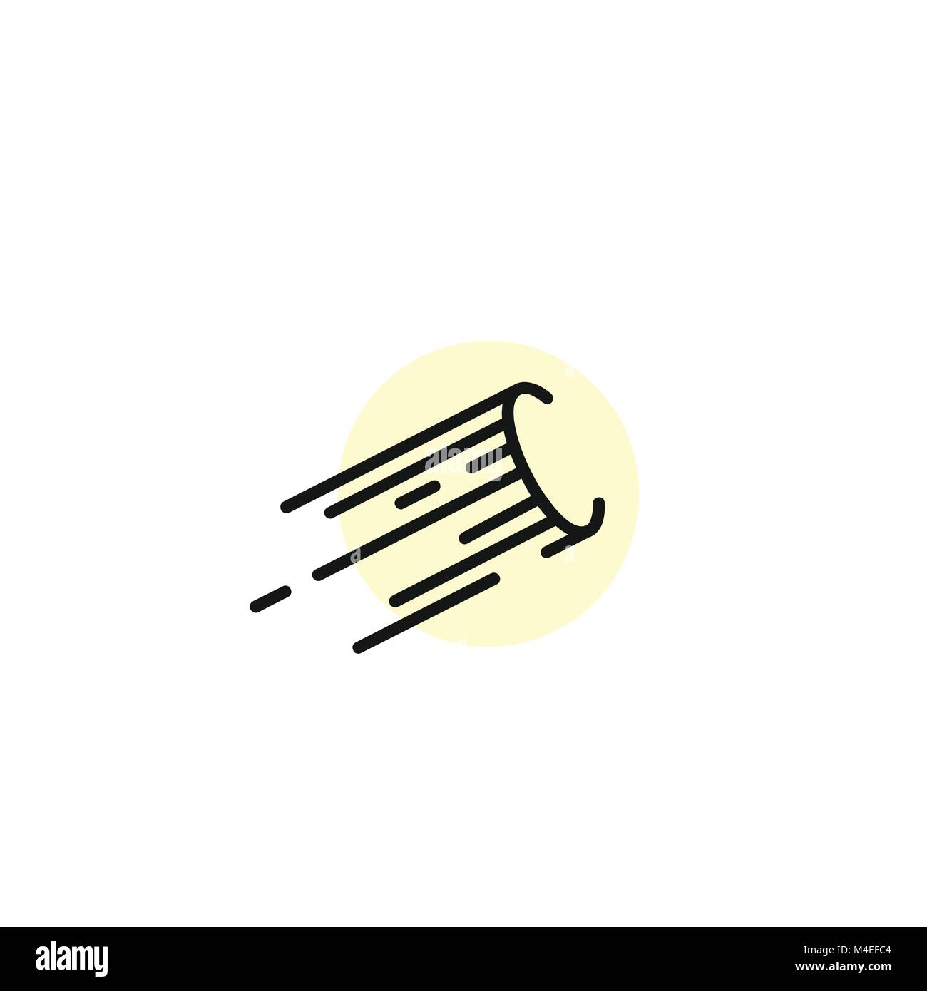 Blue background straight line Cut Out Stock Images & Pictures - Alamy