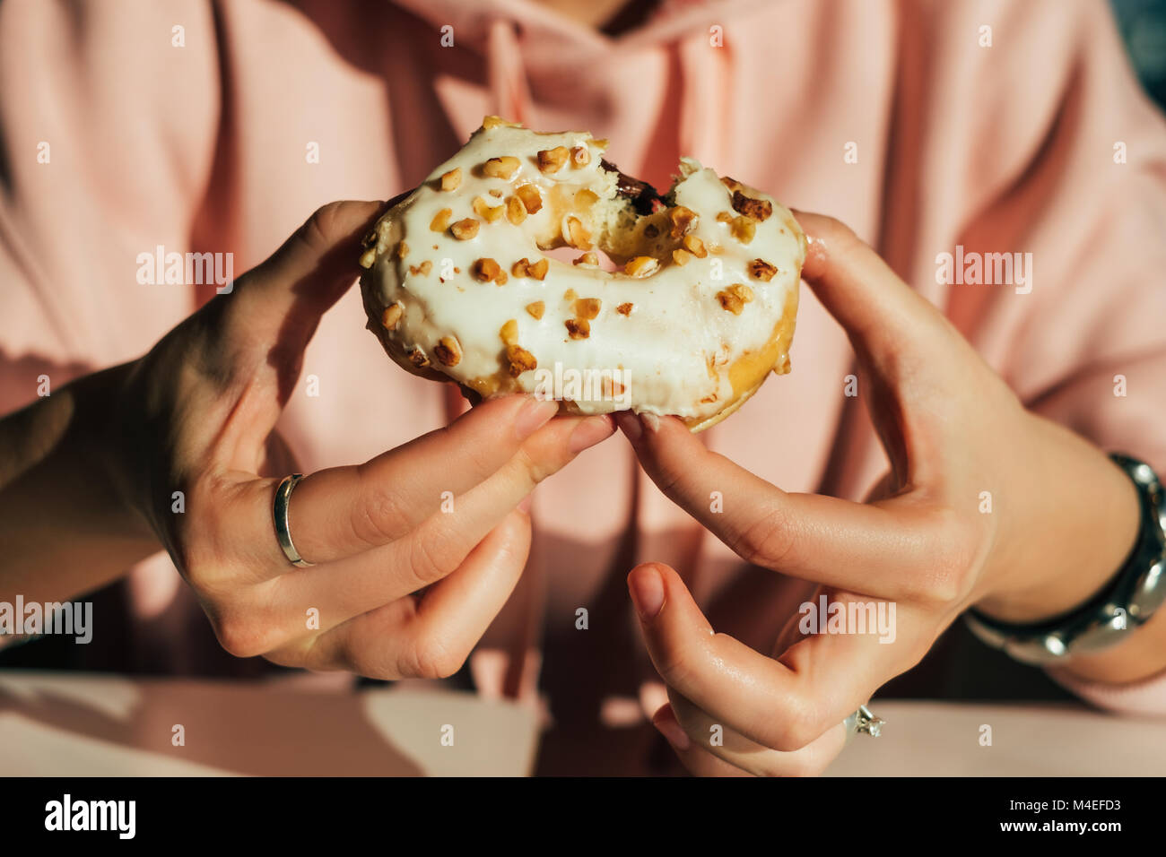 Human eating hi-res stock photography and images - Alamy