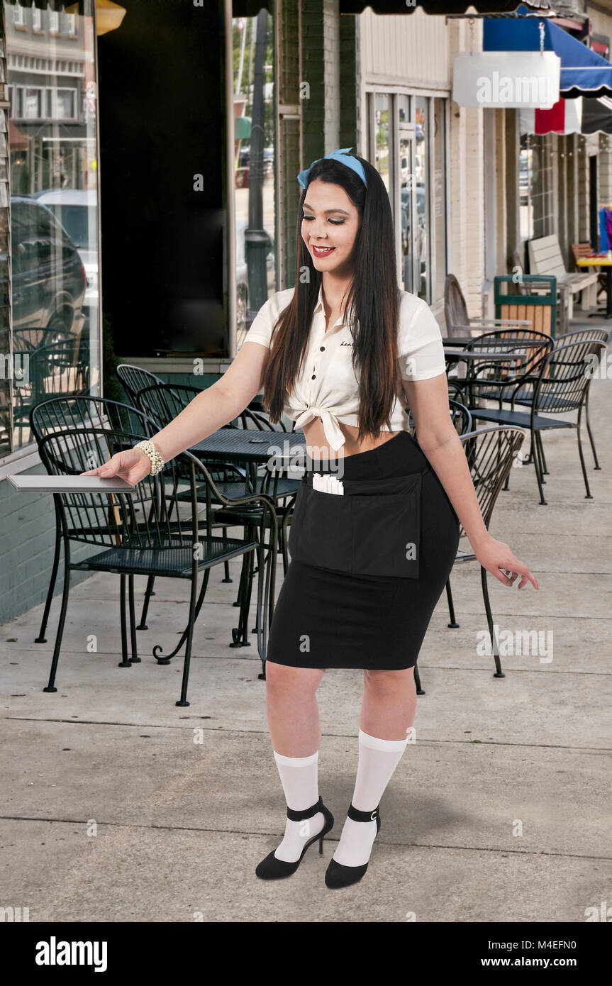 Dining server hi-res stock photography and images - Alamy