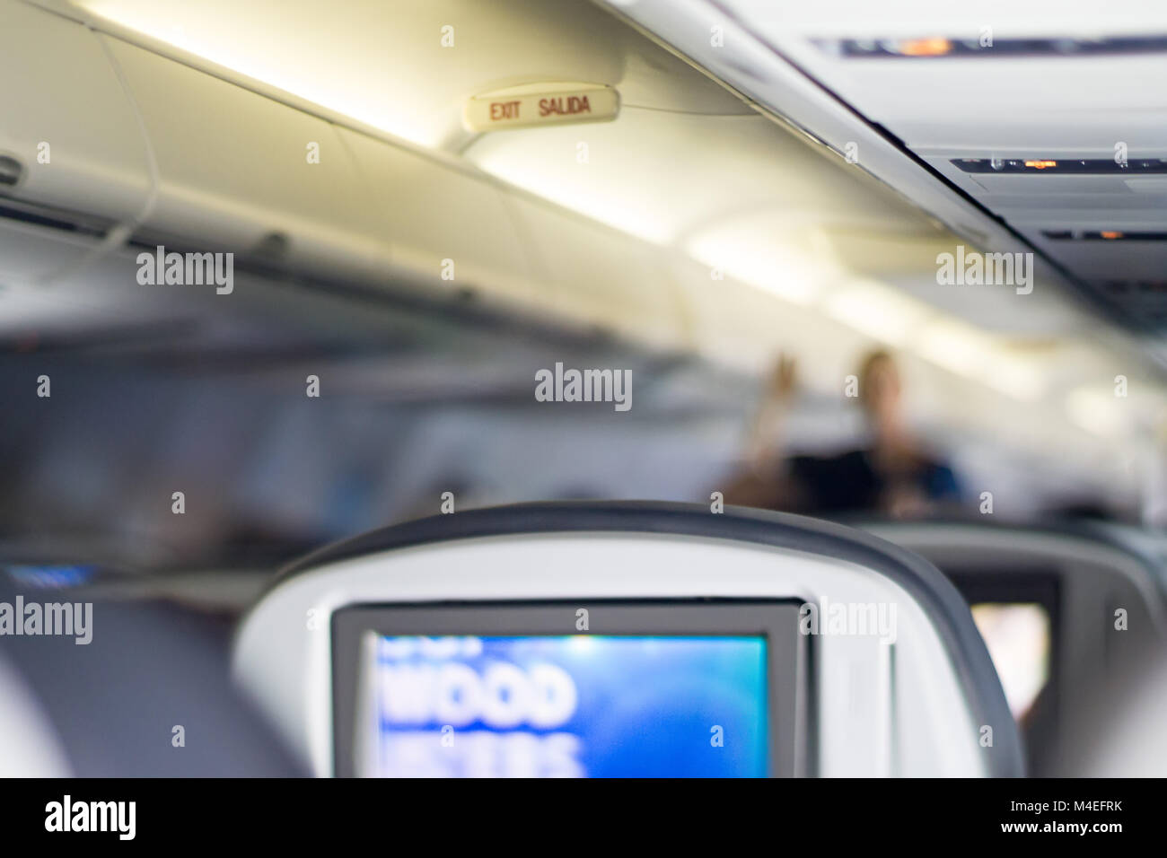 inside a commercial airline scenes Stock Photo - Alamy