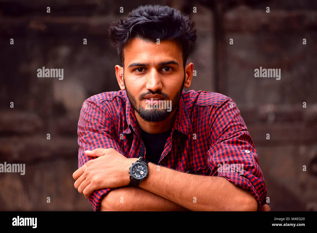 Asian man serious looking at camera hi-res stock photography and images ...