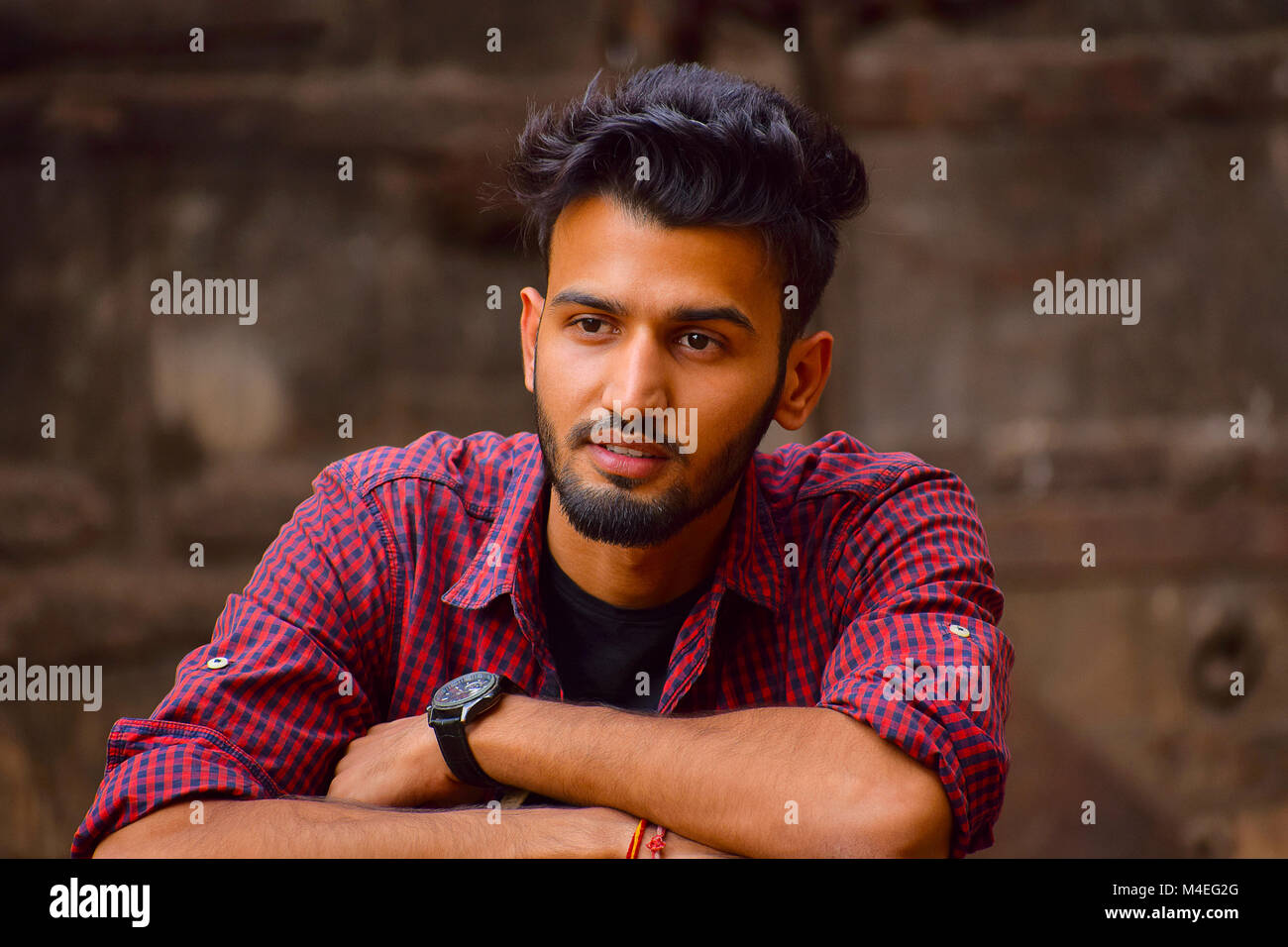 Asian man serious looking at camera hi-res stock photography and images ...