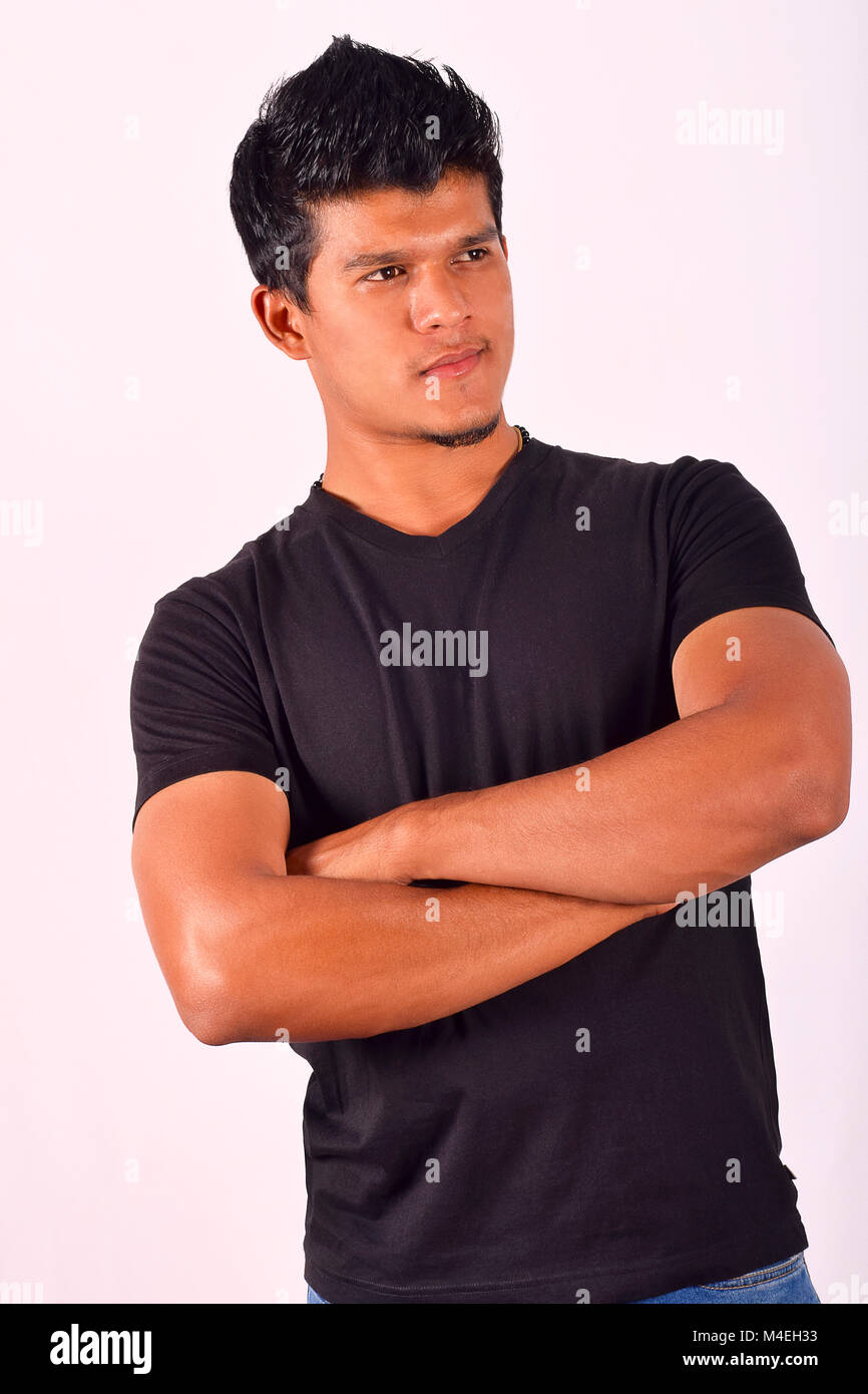 Handsome asian guy profile hi-res stock photography and images - Alamy