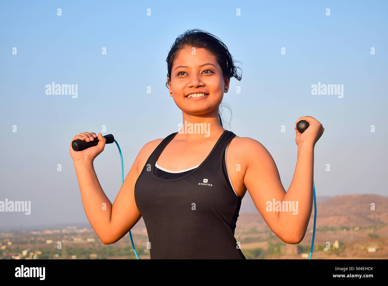 Indian girl closeup High Resolution Stock Photography and Images - Alamy