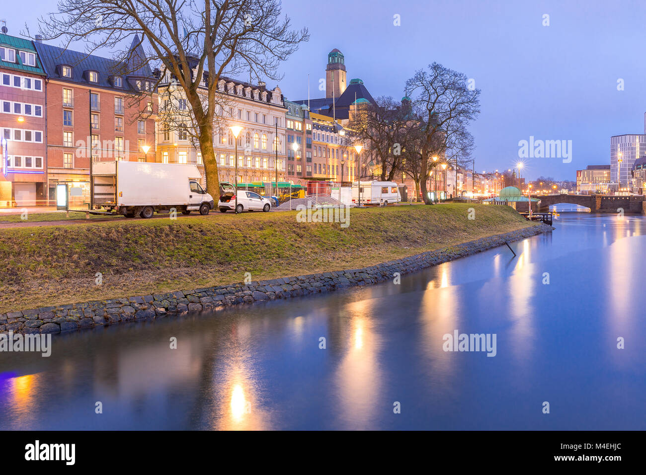Malmo Cityscape Sweden Stock Photo - Alamy