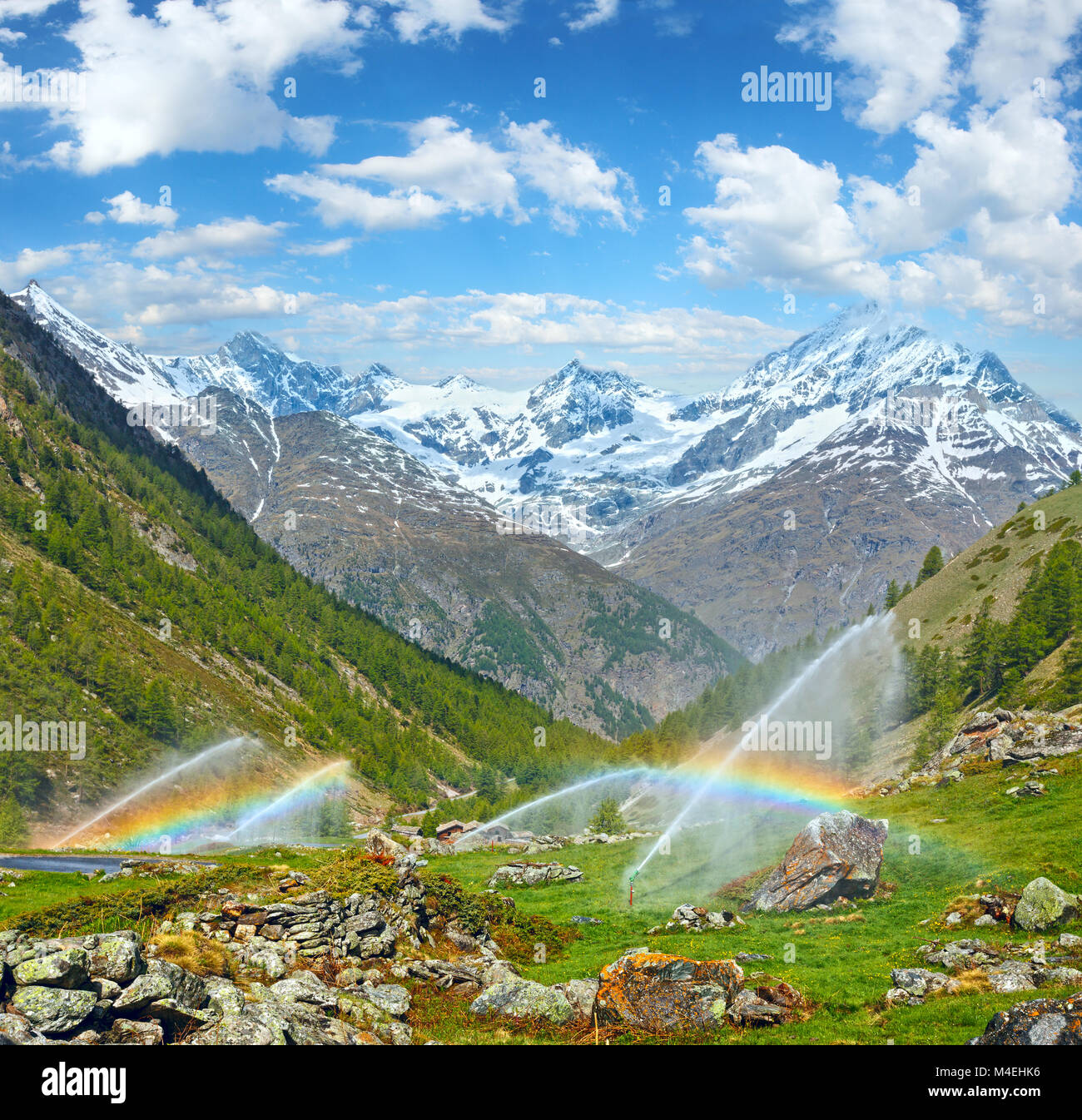 Snow and rainbows hi-res stock photography and images - Alamy