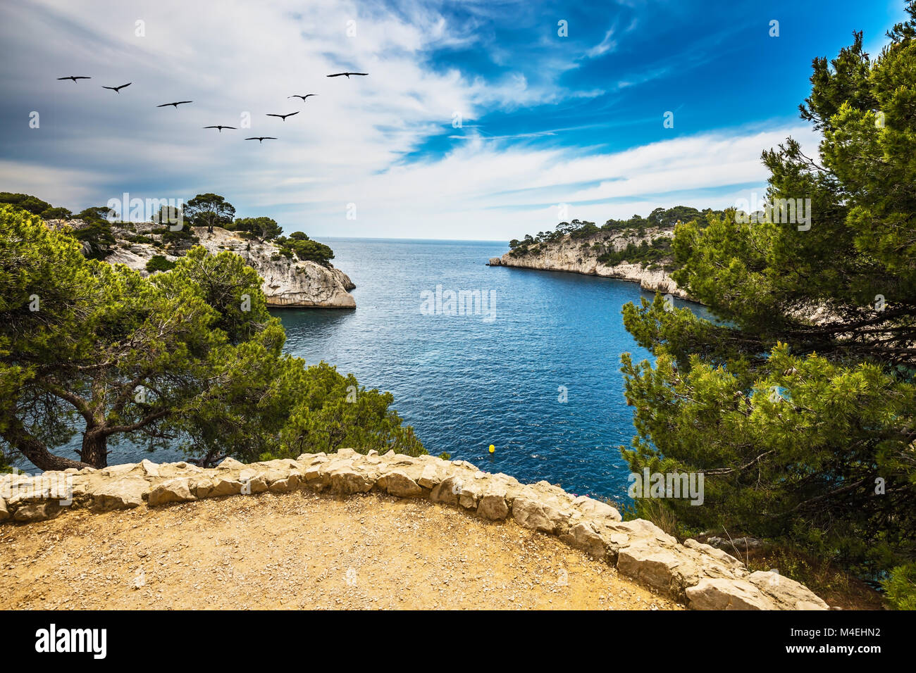 National Park Calanques in Provence Stock Photo - Alamy