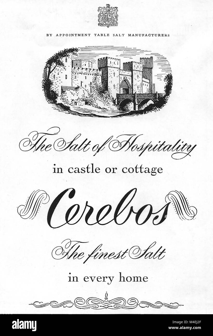 Salt advert hi-res stock photography and images - Alamy