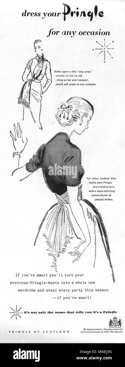 Pringle Clothes For Any Occasion Advert Advertising In Country Life